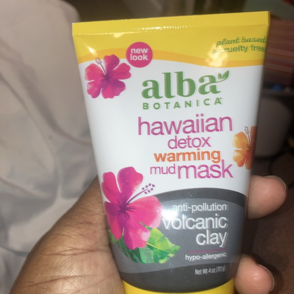 Alba Botanica Hawaiian Detox Warming Mud Mask Volcanic Clay 4 oz New | eBay