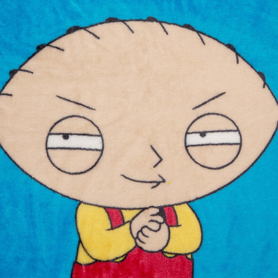 Character Grid Raschel Throw Blanket | Soft Polyester Cover for Sofa ...