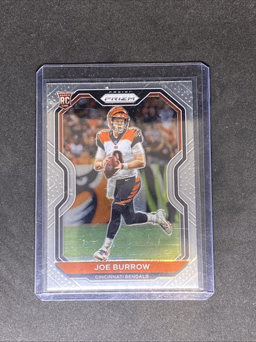 2020 Panini Prizm base card JOE BURROW #307 Rookie RC Cincinnati ...