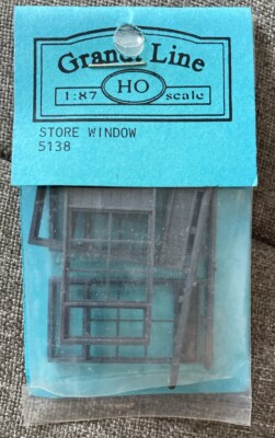 Grandt Line HO Scale Store Windows #5138 | eBay