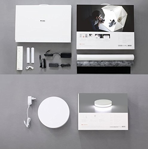 Foldio3 + 360 Studio Set Photo lightbox Studio with 360 Photography ...