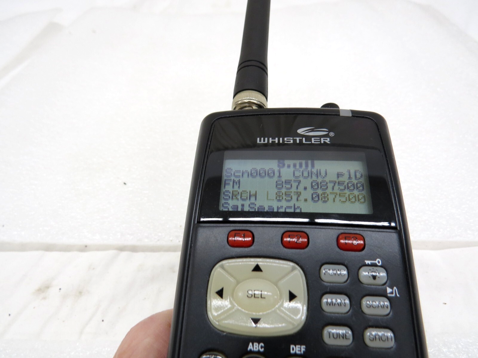 Whistler WS1040 Handheld Radio Scanner Digital Trunking Technology | eBay