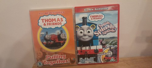 Thomas and friends DVD bundle Splish splash splosh/ pulling together ...