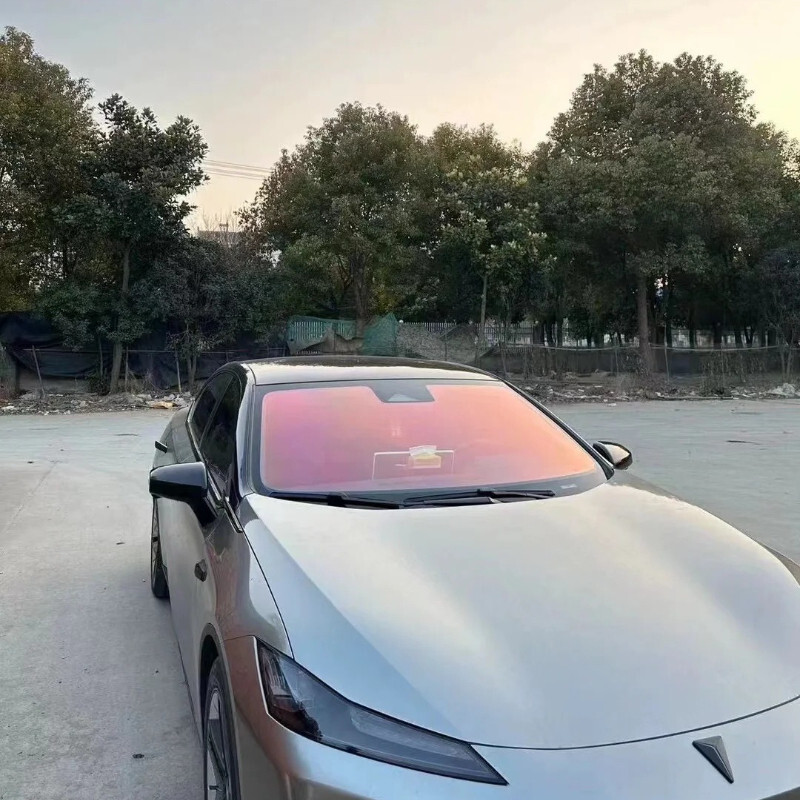 Colorful Red Glass Tint Chameleon Window Film For Car Windshield ...