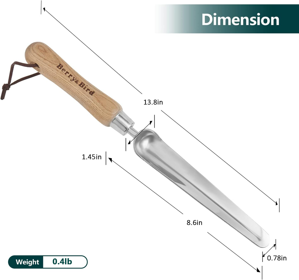 Berry&Bird Garden Seed Planting Shovel Multifunctional Seedling Root ...