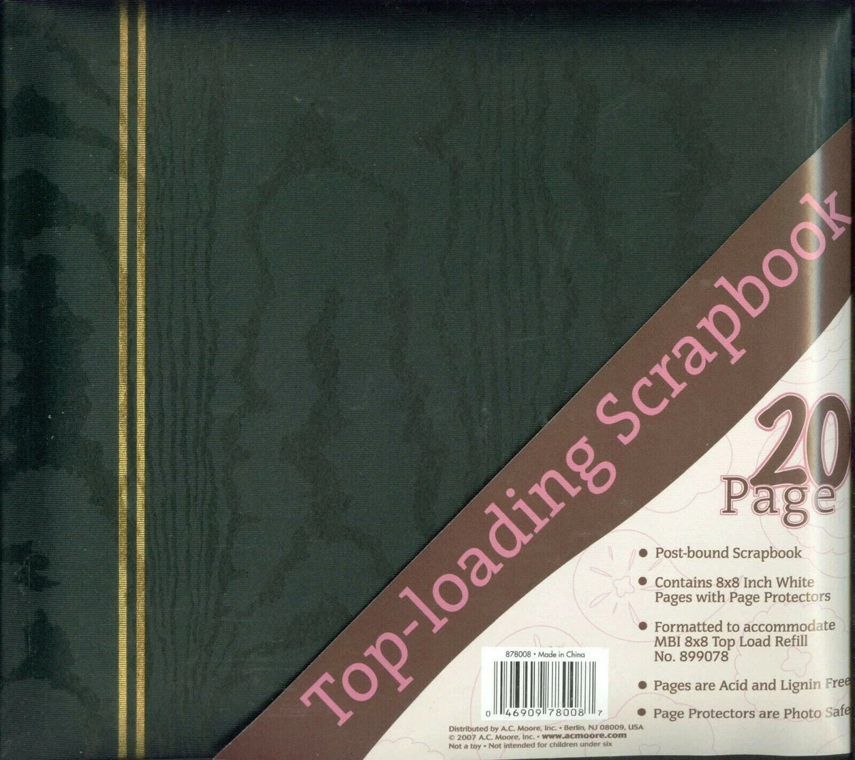 Blank Scrapbook Cover