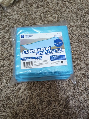 Classroom Light Filters EI-1230 4-Pack Educational Insights Blue | eBay