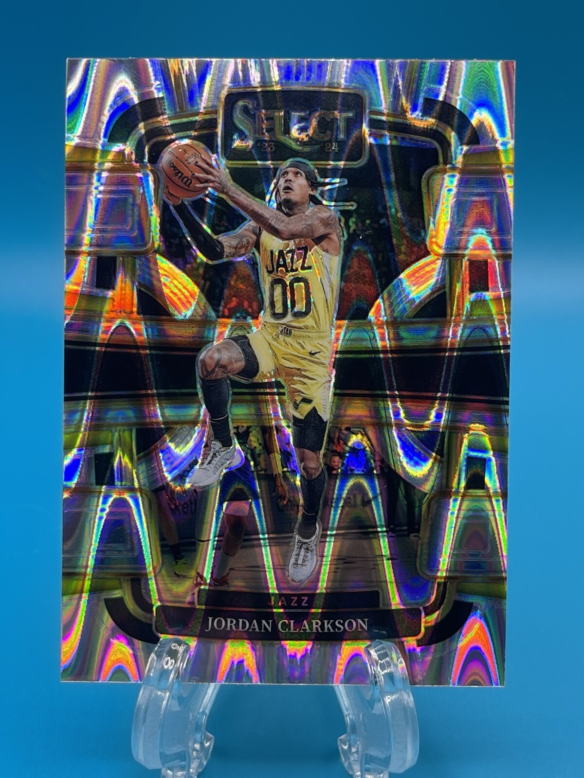 2023-24 Panini Select Jordan Clarkson #33 Concourse Tectonic Prizms | eBay