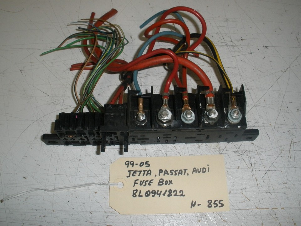 99-00-01-02-03-04-05 JETTA, PASSAT AUDI JUNCTION FUSE BOX #8L0941822 ...