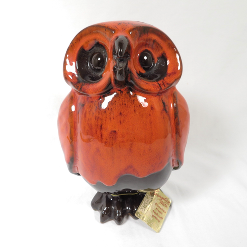 Vintage Canuck Pottery Owl Bank Halloween Decor Evangeline Ware | eBay