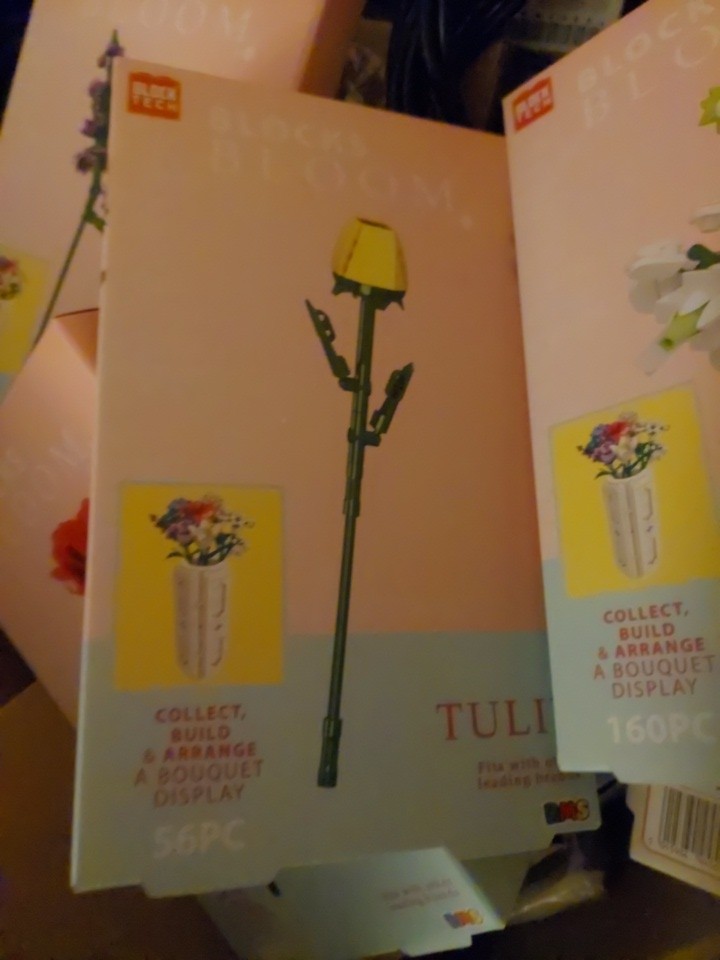 ALDI Block Tech Blocks In Bloom Flower Building Set - Multiple Listing ...