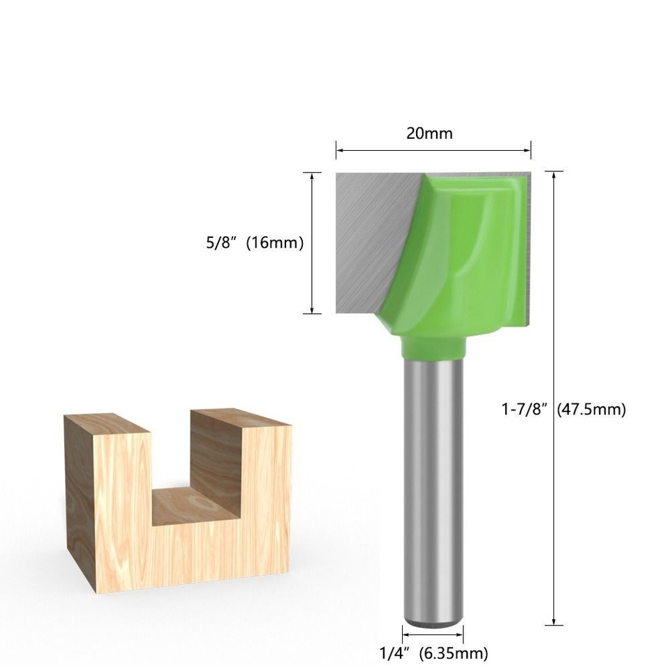 Milling Cutter Wood Carving Cleaning Bottom Bit Router Bits Woodworking ...