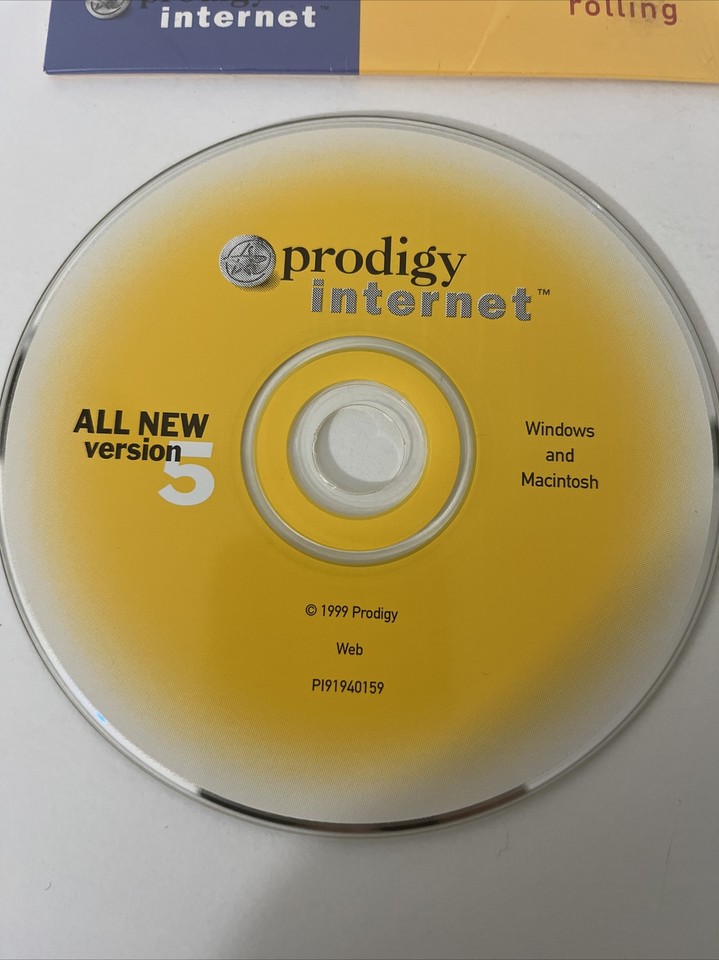 Prodigy Internet 1999 Windows And Macintosh | eBay