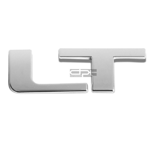 BUMPER STICKER METAL EMBLEM DECAL SYMBOL TRIM BADGE POLISH CHROME LT ...