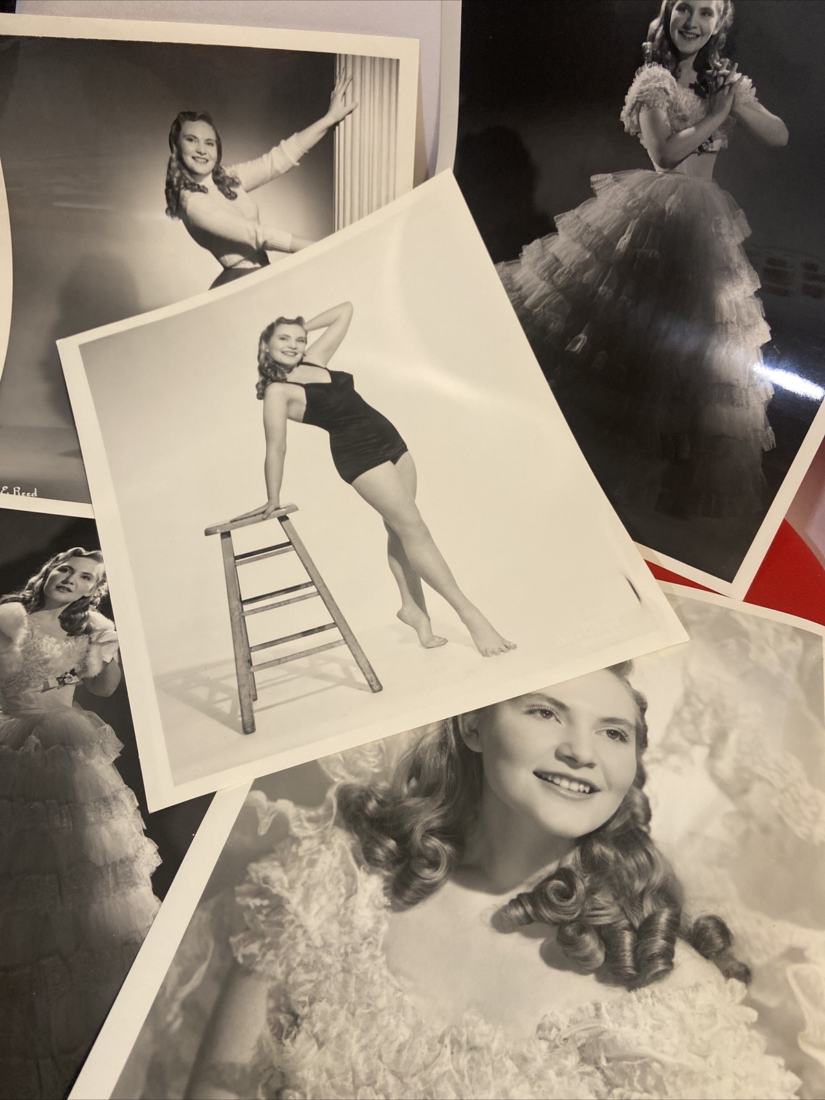 Set Of 5 Mint Antique 8x10 photos of ROSE MARLOW by JOHN E REED of ...