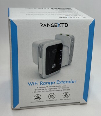 RangeXTD WiFi Range Extender 300 Mbps Access Point Router Repeaters ...