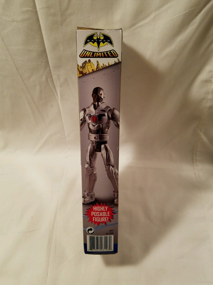 Batman Unlimited Cyborg Articulated Action Figure Villain Poseable DC ...