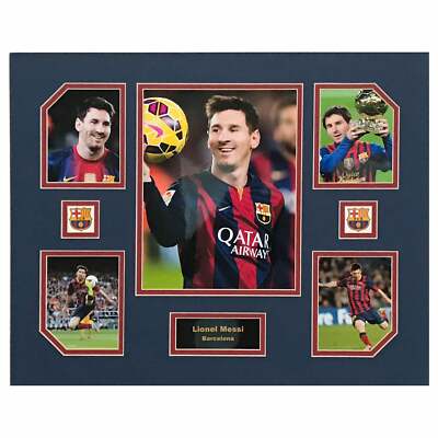 Lionel Messi FC Barcelona Soccer UEFA All-Time Greats 16 x 20 inch ...