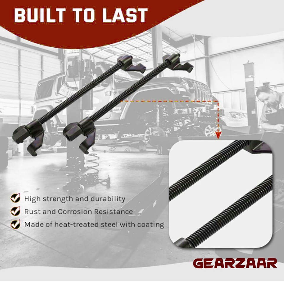 380MM COIL SPRING COMPRESSOR HEAVY DUTY PAIR OF SUSPENSION CLAMPS TOOL ...