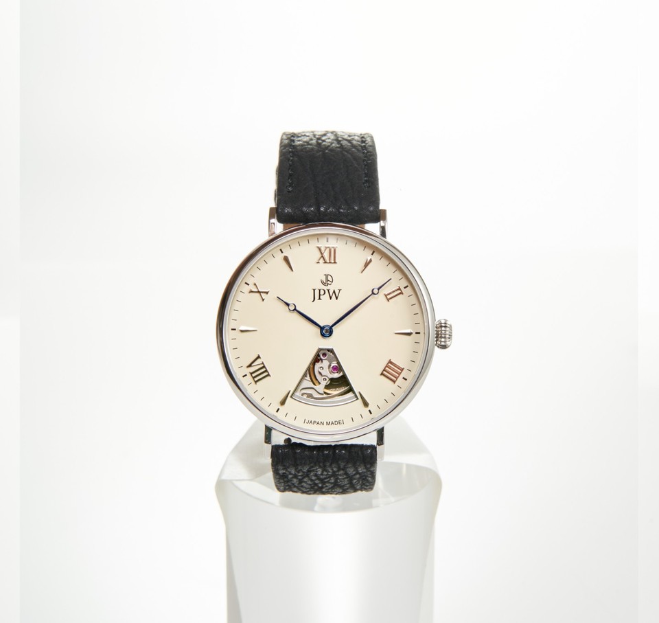 Mt. Fuji Open-Heart JPW FUJI Automatic Watch Made in Japan Sapphire ...