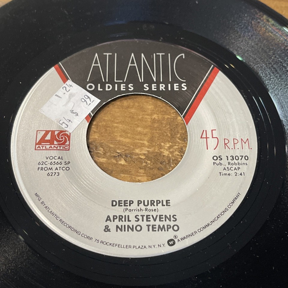April Stevens & Nino Tempo – Deep Purple / Sweet And Lovely, 45 RPM | eBay