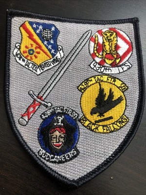 USAF 474th TFW Gaggle Fighter Squadron Flight Patch | eBay