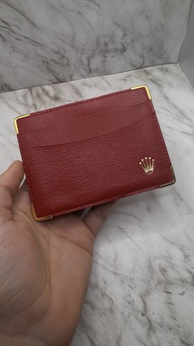 Red Rolex Wallet | eBay