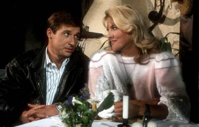 Michael Lesch, Kristina Bohm, ZDF series Ein Heim fur Tiere - 1985 Old ...