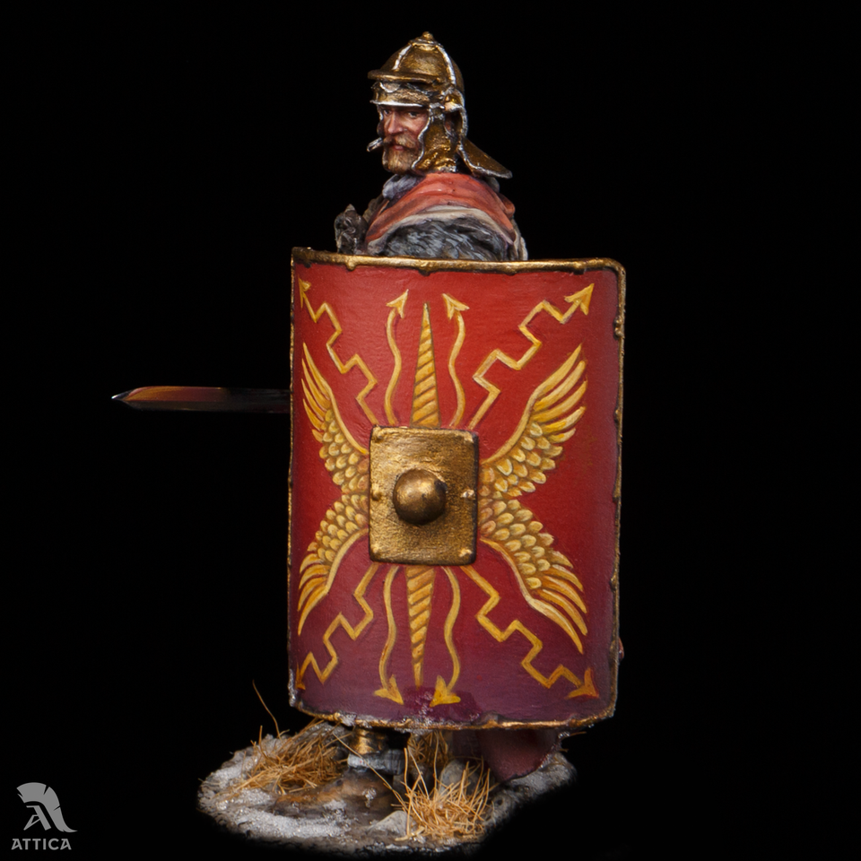 Roman Legionary in the Teutoburg Forest Painted Tin Toy Soldier Pre ...