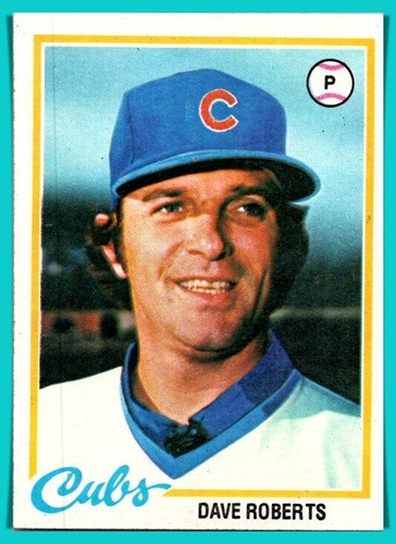 1978 Topps Baseball #501 Dave Roberts Cubs | eBay