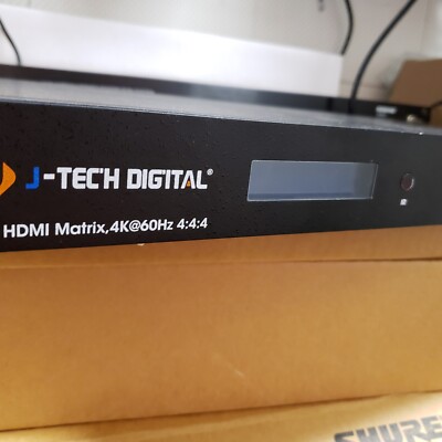 j-tech digital hdmi extender 8x8 HDMI Matrix 4K 60hz With Remote | eBay