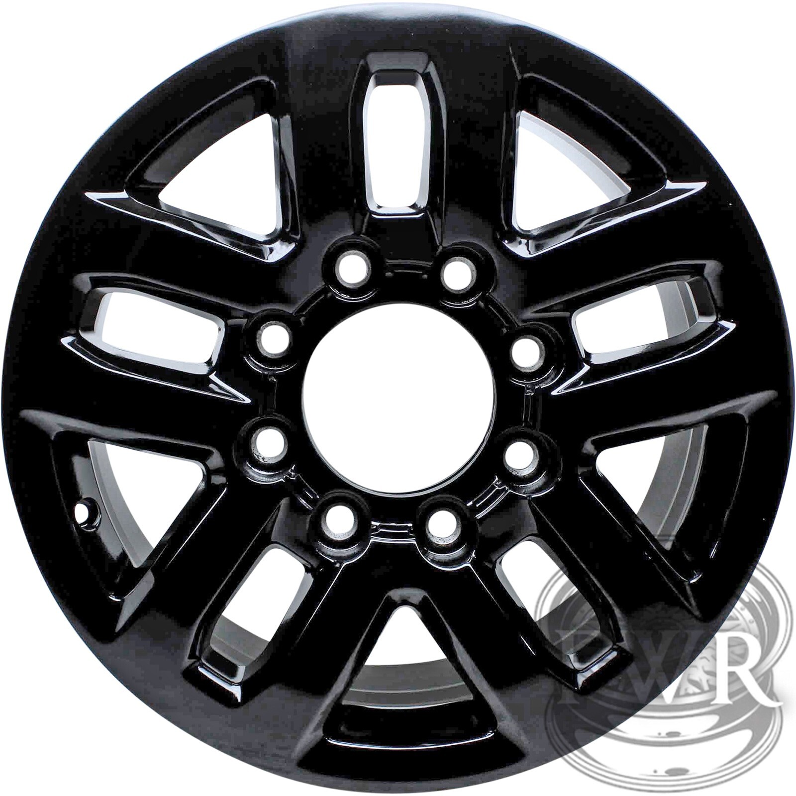 New Set of 4 18" Black Wheels Rims for 2011-2024 Chevrolet Silverado ...