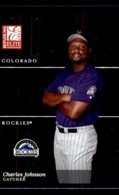 2003 Donruss Elite #170 Charles johnson Colorado Rockies | eBay
