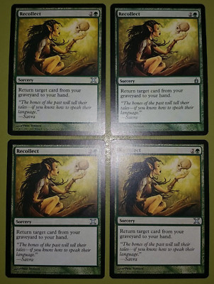 Recollect x4 10th Tenth Edition 4x Playset Magic the Gathering MTG | eBay