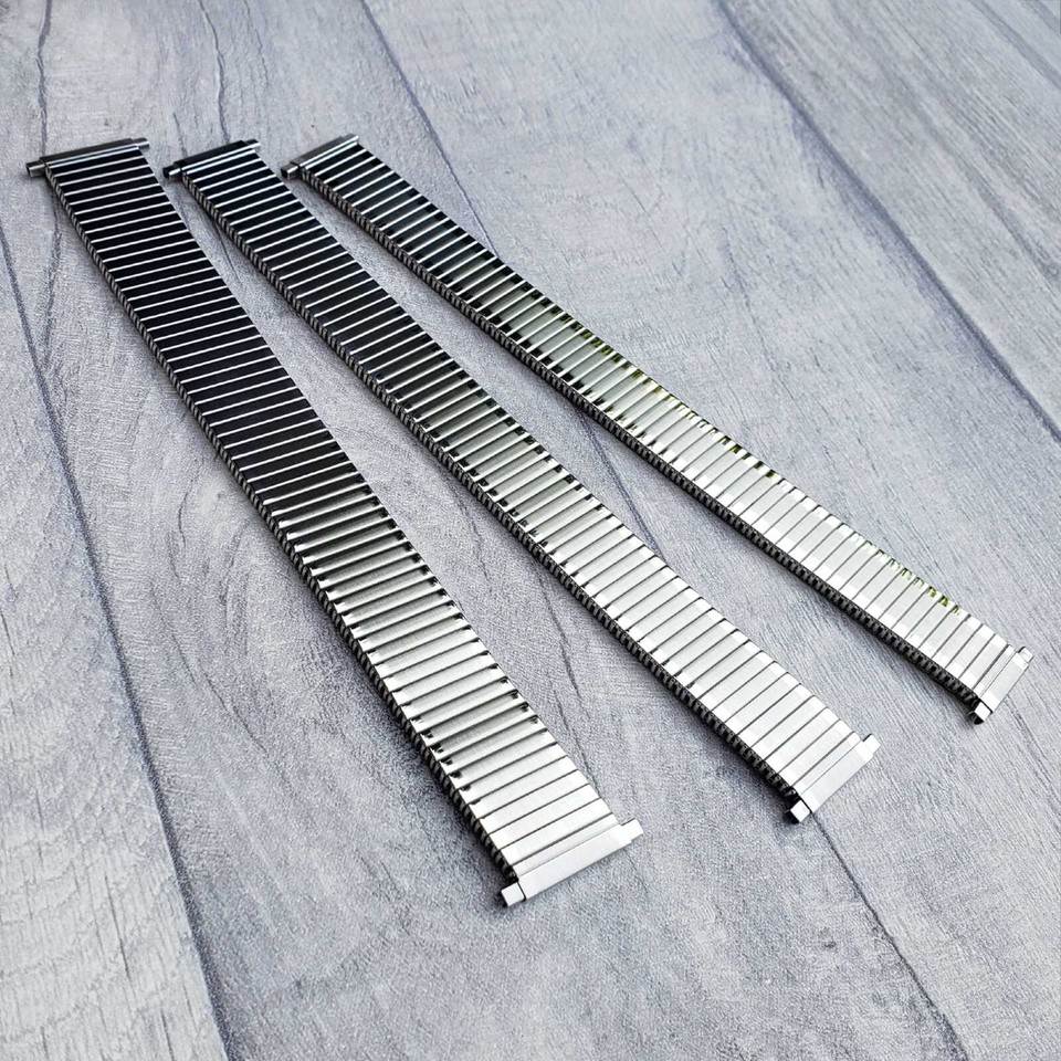 XL Expanding Watch Bracelet Stainless Steel 16 - 24mm Extra Long ...
