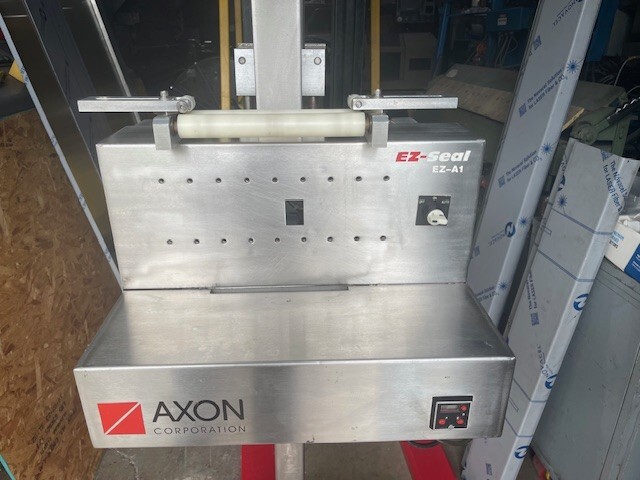 Axon Styrotech Neck Bander and Shrink Sleeve Feeder Machine EZ-A1 | eBay