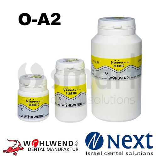 Dental lab ceramic porcelain Vision classic Wohlwend opaque 20/50/250 ...