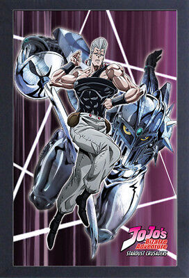 JOJO'S BIZARRE ADVENTURE POL COVER 13x19 FRAMED GELCOAT ANIME JAPAN ...