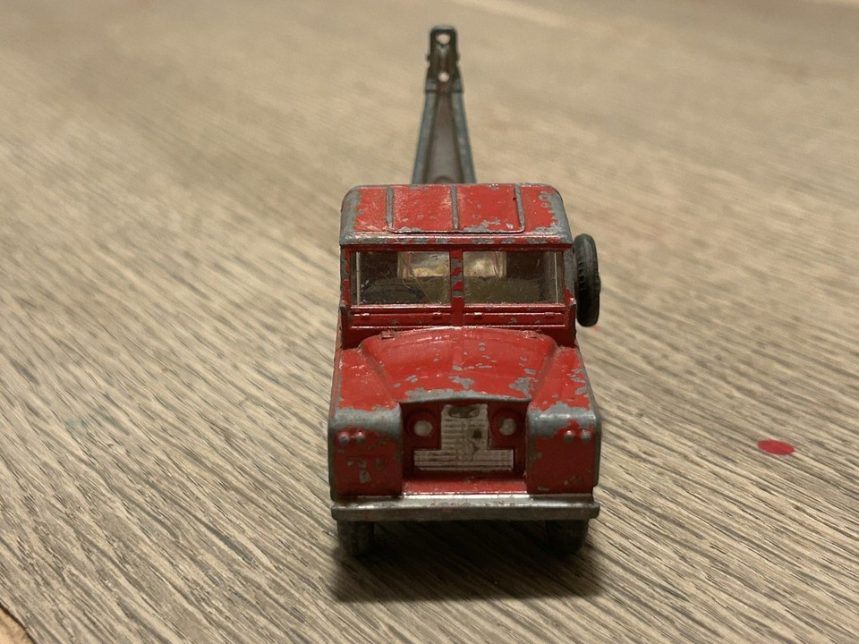 Vintage Corgi Toys, Land Rover 109" WB Die-Cast Model Recovery Truck ...