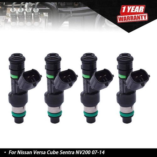 4PCS Fuel Injectors 16600-EN200 FBY2850 For Nissan Versa Sentra NV200 ...