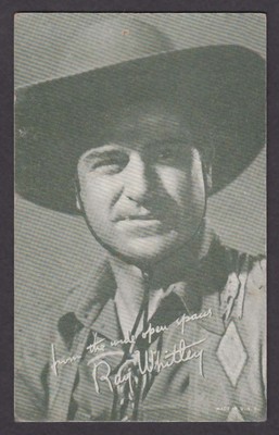 Western Star Ray Whitley arcade card 1940s | eBay