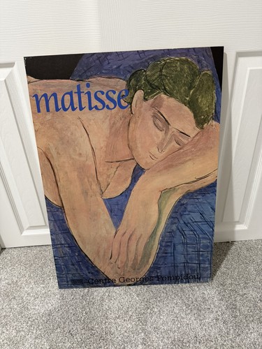 ORIGINAL VTG 1980s EXHIBITION POSTER MATISSE CENTRE GEORGES POMPIDOU ...
