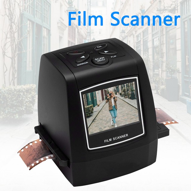 Protable 35mm Negative Film Scanner Slide Viewer Photo Digitizer LED ...