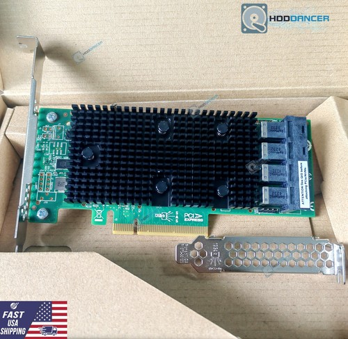 9400-16i LSI 16 Port Adapter SATA/SAS Nvme 12Gbps PCIe HBA Controller ...