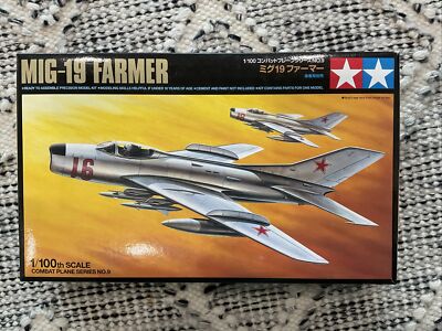 Tamiya 1:100 MIG-19 Farmer Plastic Model Airplane Kit #61609 | eBay