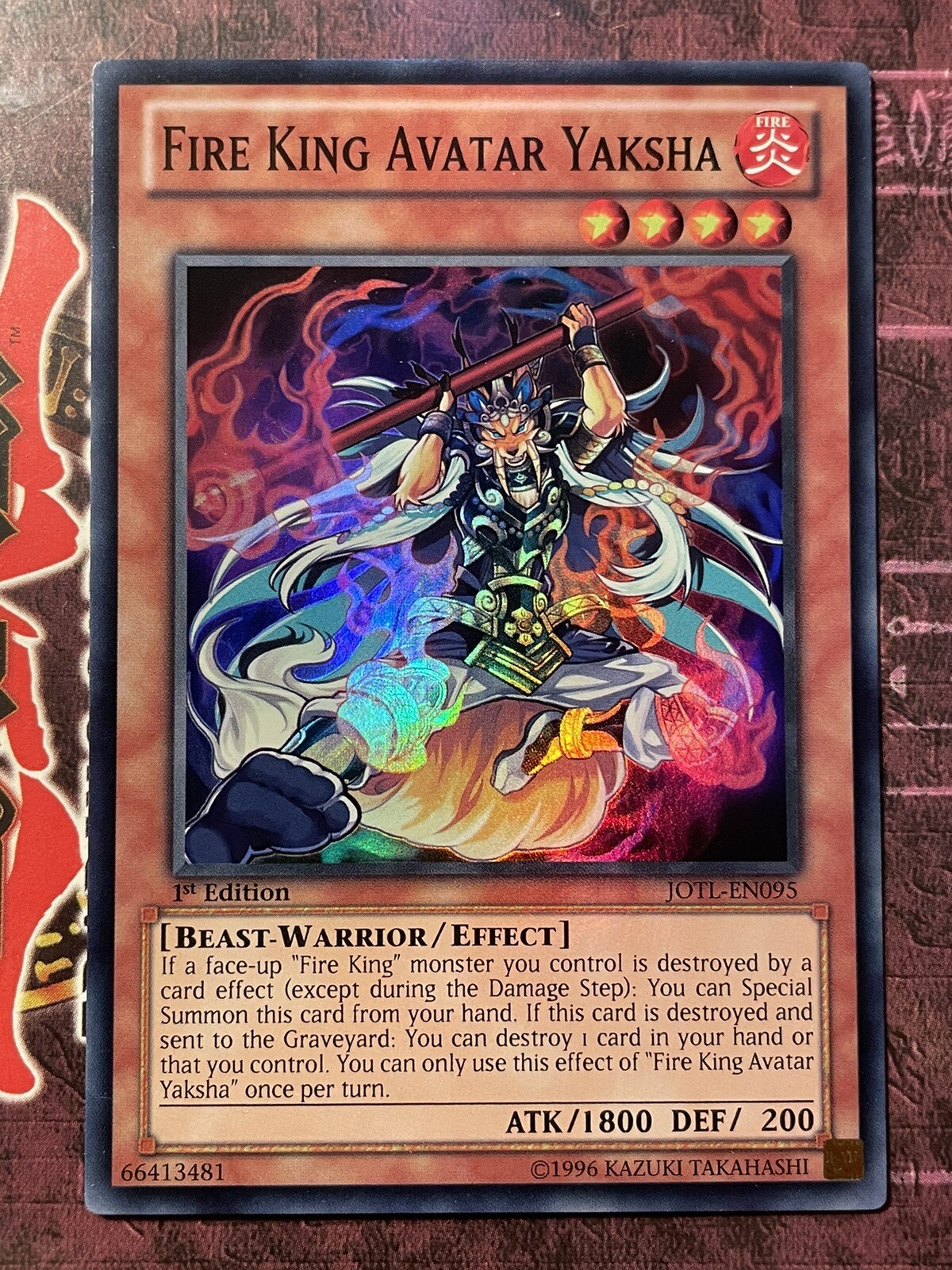 Fire King Avatar Yaksha