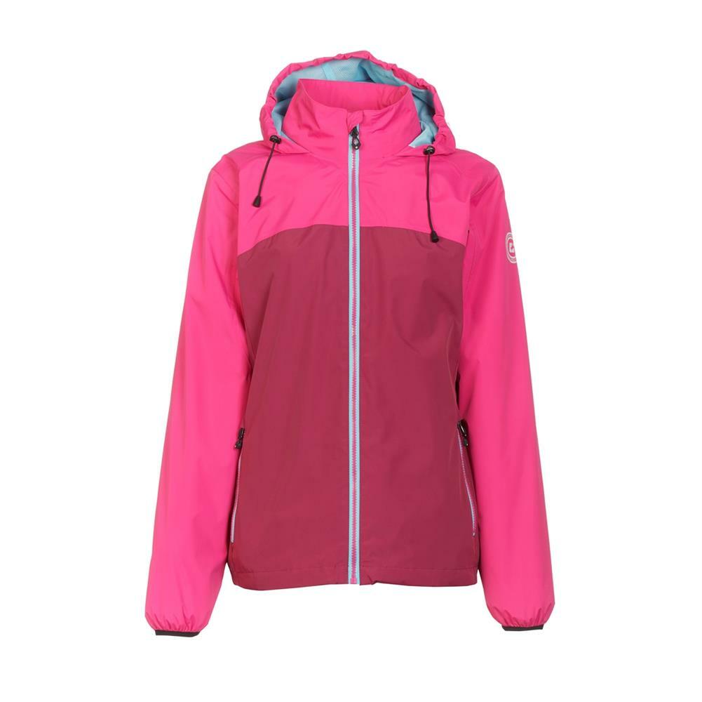 Killtec Women Siema Rain Breathable Full Zip Waterproof Hooded Jacket ...