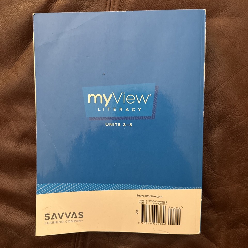 MYVIEW LITERACY 2020 STUDENT INTERACTIVE GRADE 3 VOLUME 2 - Paperback ...