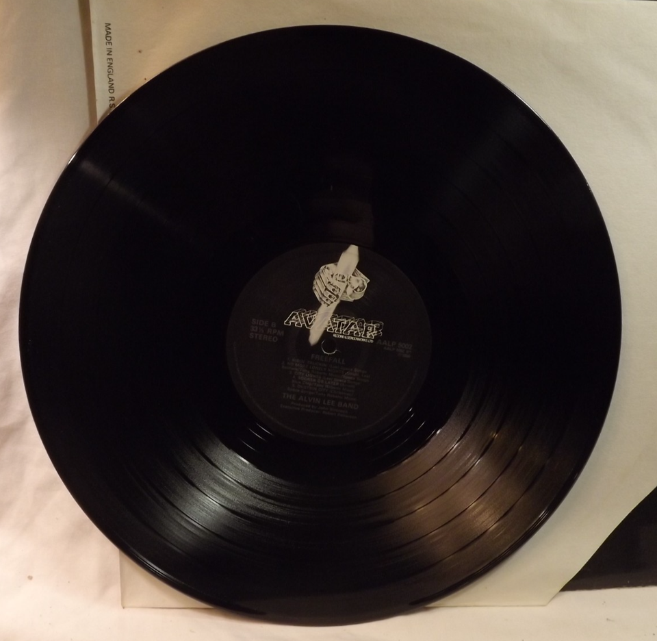 The Alvin Lee Band – Free Fall. Vinyl LP. 1980 with Insert | eBay