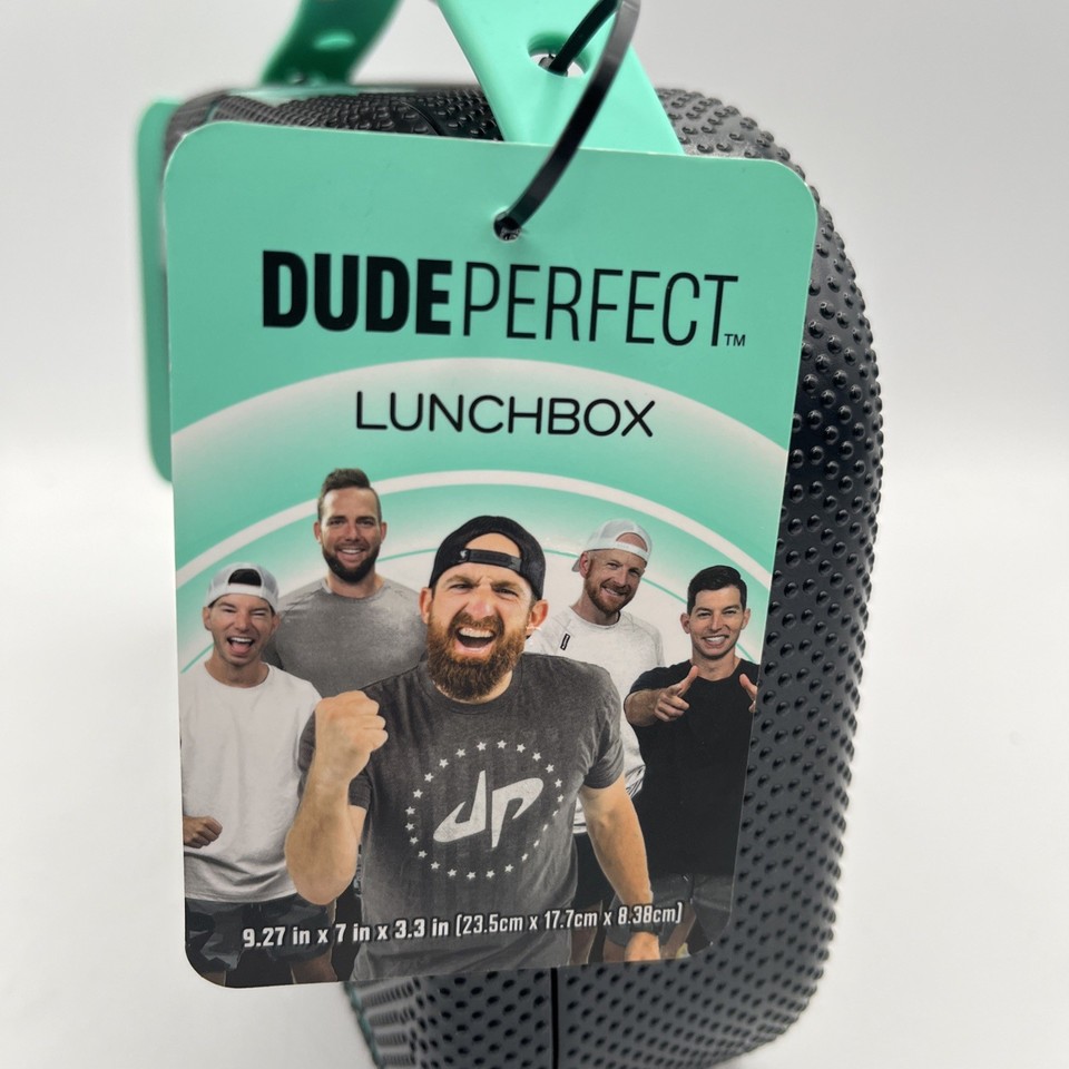 Dude Perfect Lunch Box with Snap Tight Lid Adjustable Divider - A120543 ...
